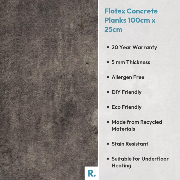Flotex Concrete Planks | 27% OFF