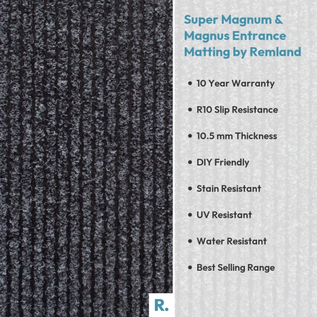 Super Magnum & Magnus Entrance Matting by Remland | £17.95 / sq. metre