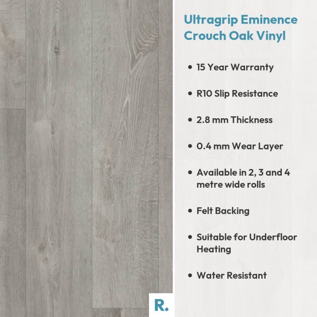 Beauflor Ultragrip Eminence Crouch Oak Vinyl | SPECIAL OFFER