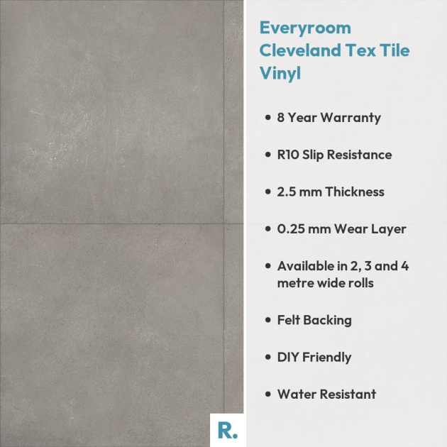 Everyroom Cleveland Tex Tile Vinyl | SPECIAL OFFER