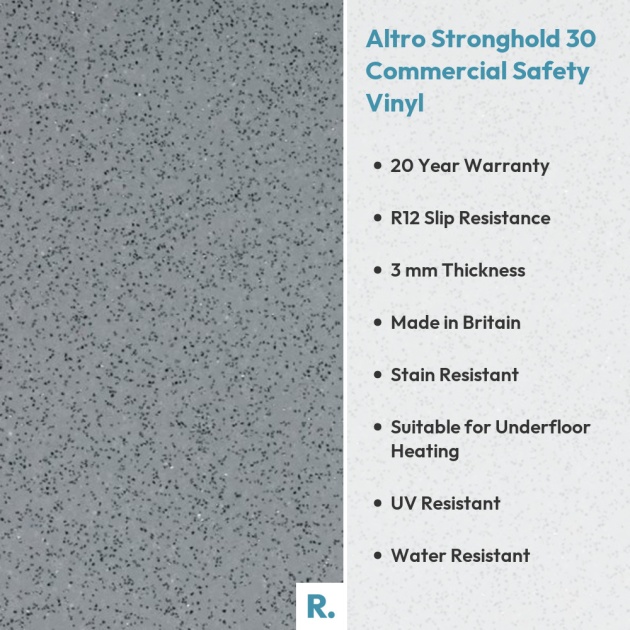 Altro Stronghold 30 Commercial Safety Vinyl | From £66.95 / sq. metre