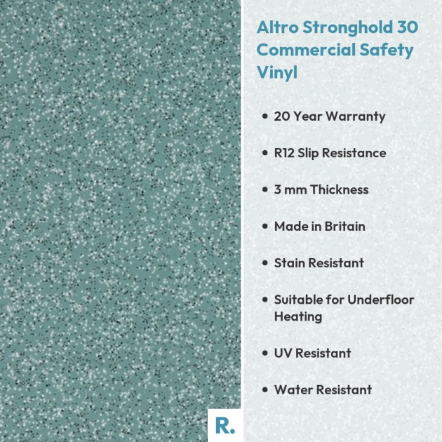 Altro Stronghold 30 Commercial Safety Vinyl | £75.95 / sq. metre