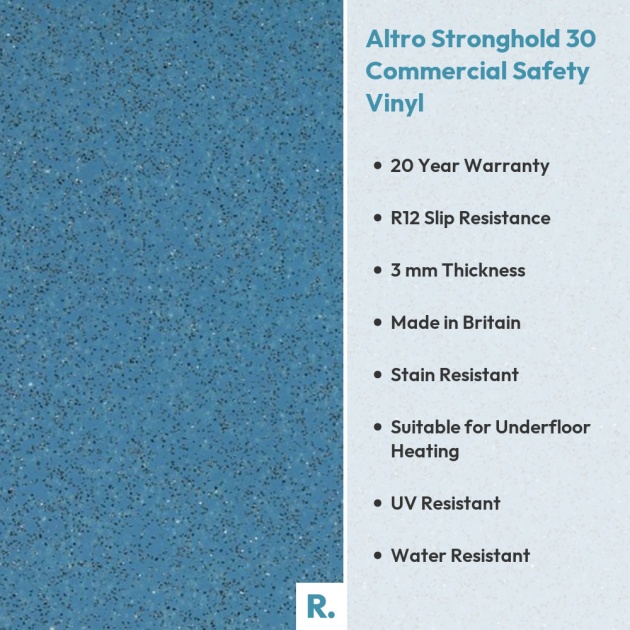 Altro Stronghold 30 Commercial Safety Vinyl | £75.95 / sq. metre