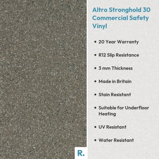 Altro Stronghold 30 Commercial Safety Vinyl | £75.95 / sq. metre