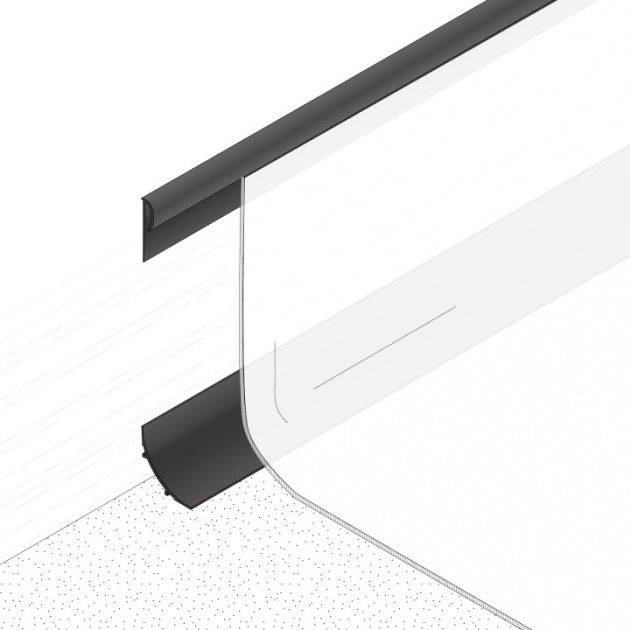 Gemini Cove Former 38mm Strip (2m Length) | £4.95 each