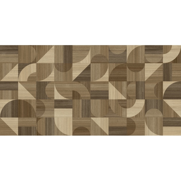 Abstract Wood Block Vinyl by Remland | From £17.95 / sq. metre