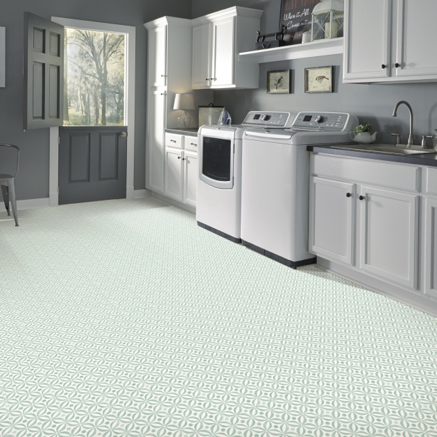 Spring Ceramic Tile Vinyl by Remland | £11.95 / sq. metre