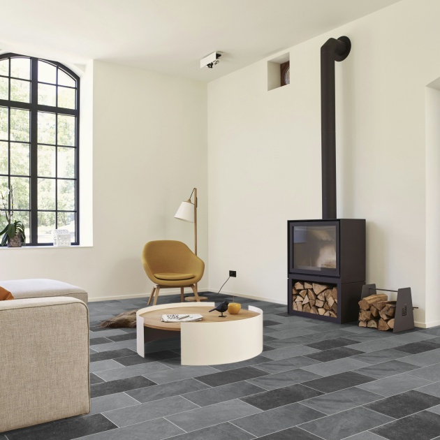 Cottage Tile Vinyl by Remland | From £6.95 / sq. metre