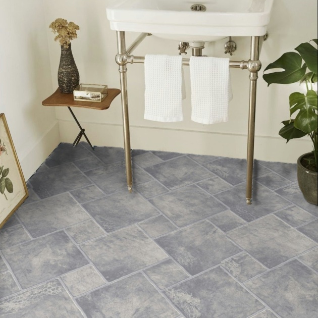 Slate Tile Vinyl by Remland | From £6.95 / sq. metre