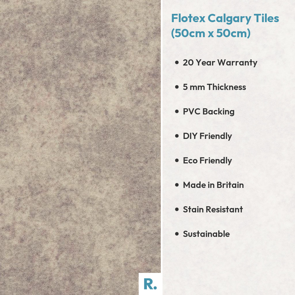 Flotex Calgary Tiles (50cm x 50cm) | £136.68 per box