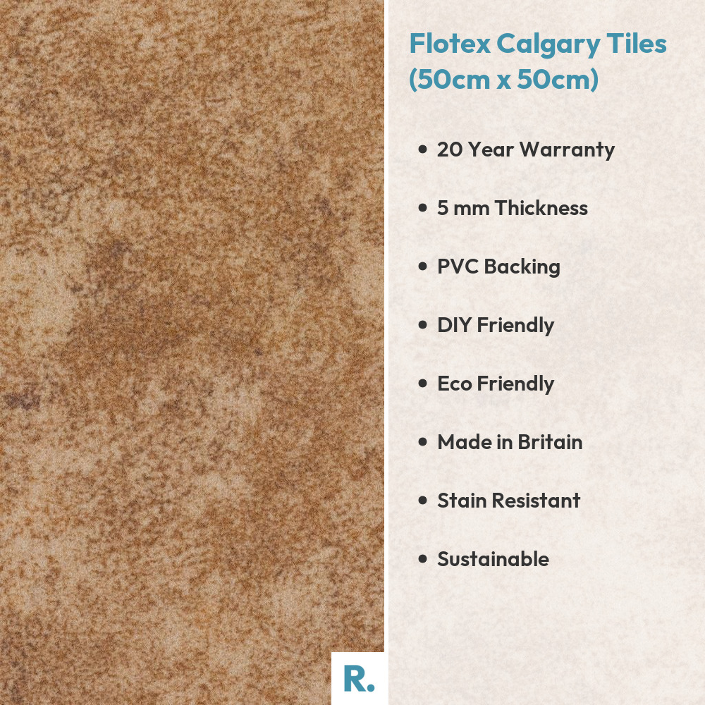 Flotex Calgary Tiles (50cm x 50cm) | £140.28 per box