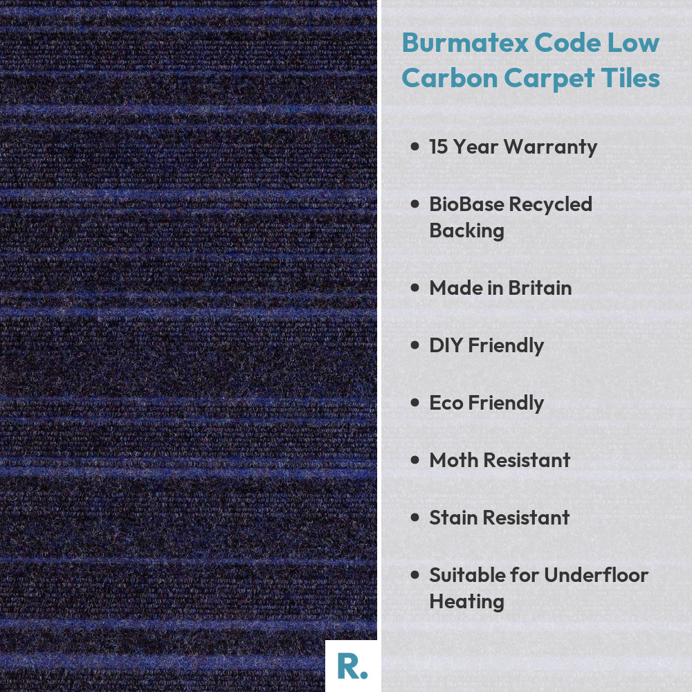 Burmatex Code Low Carbon Carpet Tiles | £155.04 per box