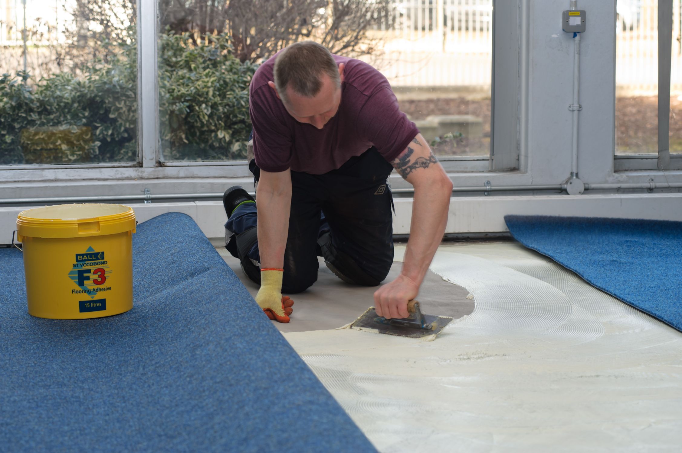 F Ball & Co F3 Professional Carpet Adhesive (15ltr Tub) | From £79.95 each