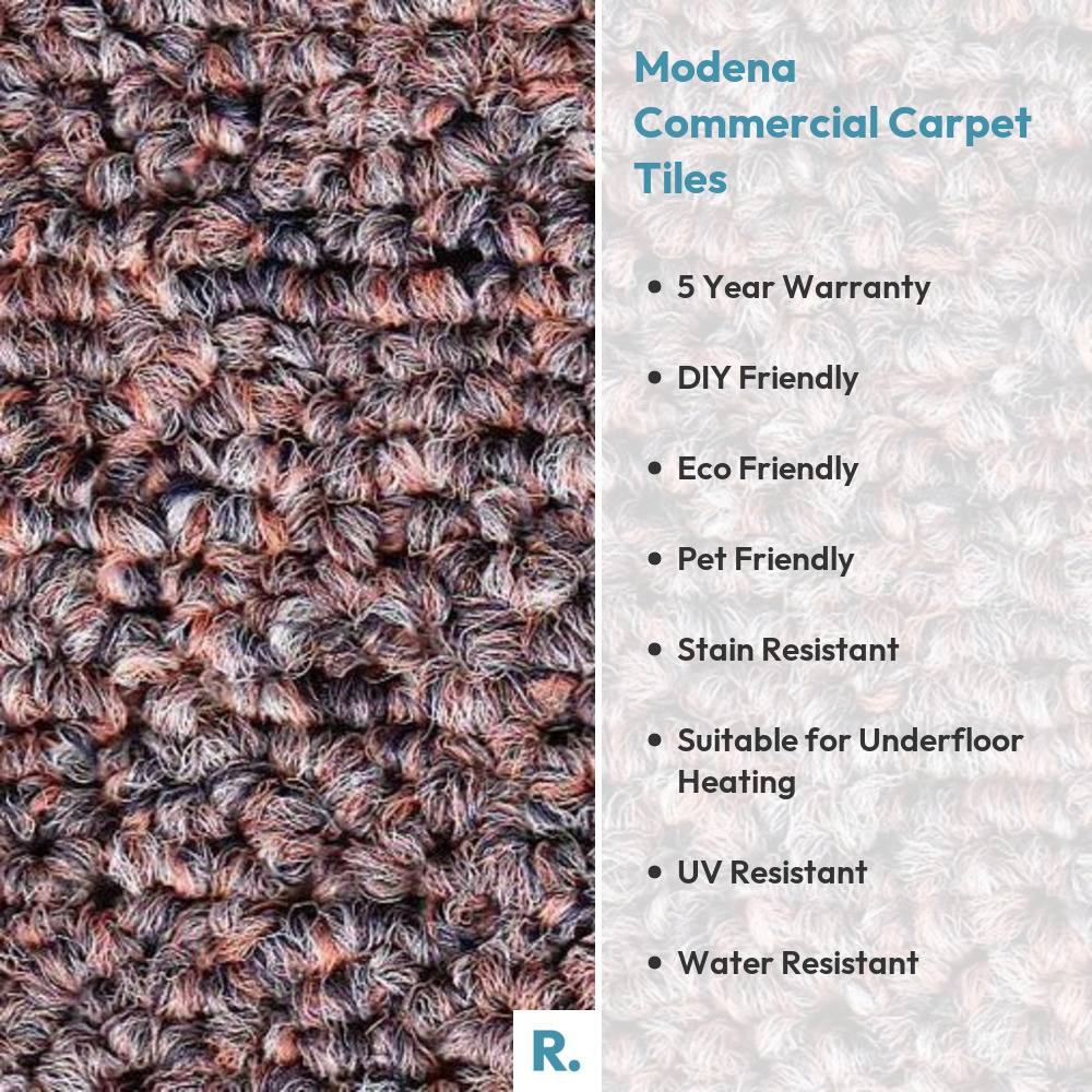 Modena Commercial Carpet Tiles | £109.80 per box