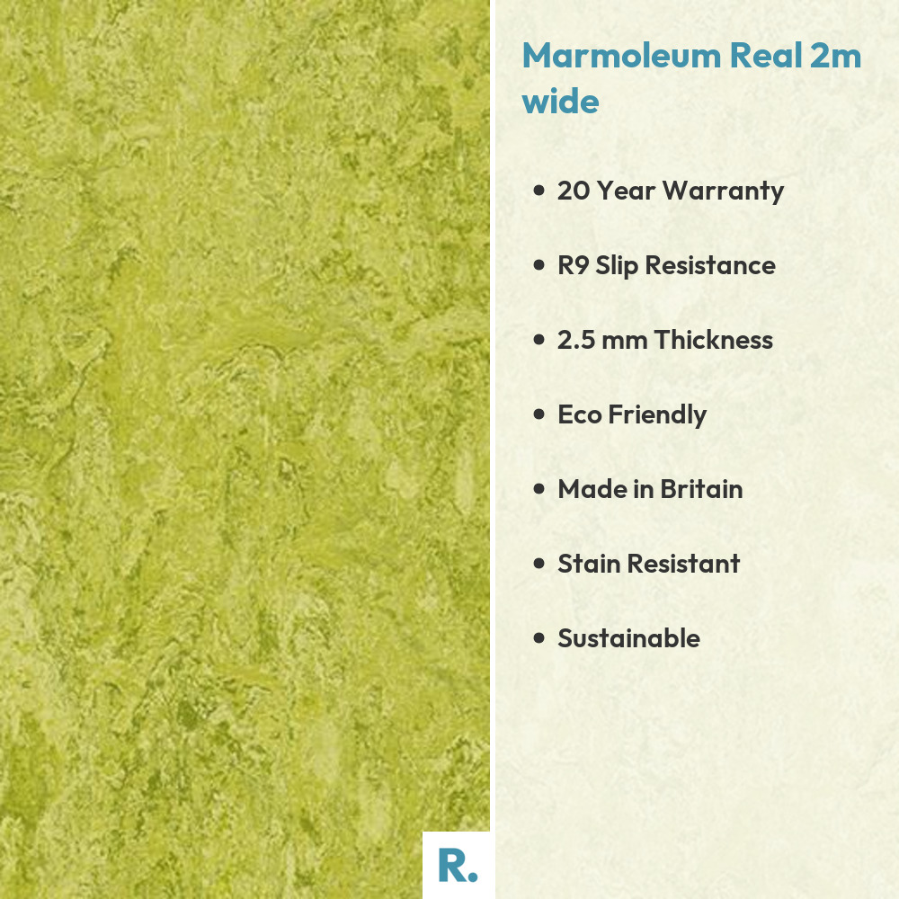 Marmoleum Real (2m Wide) | £28.95 / sq. metre