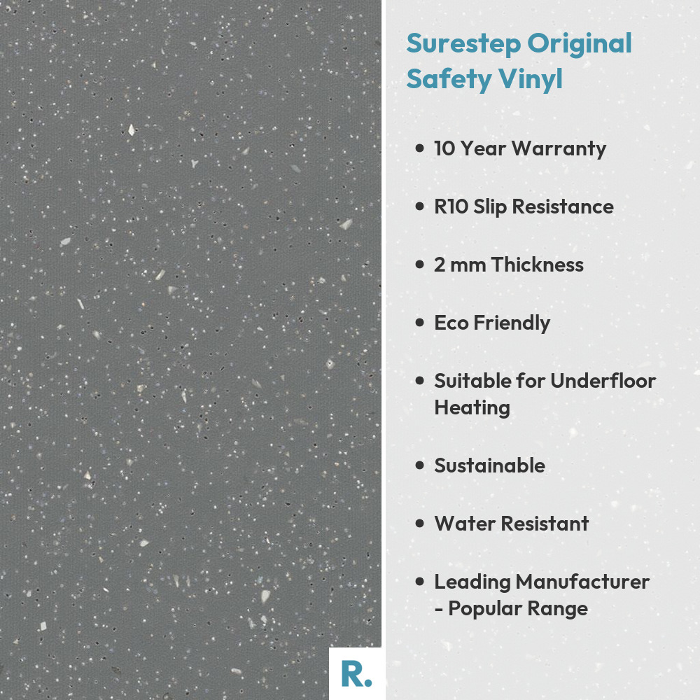 Surestep Original Safety Vinyl | £23.95 / sq. metre