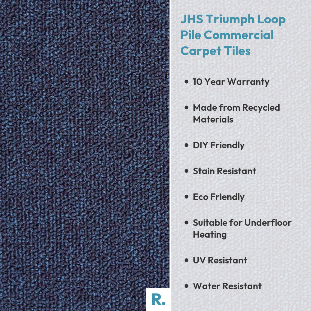 JHS Triumph Loop Pile Commercial Carpet Tiles | £96.00 per box