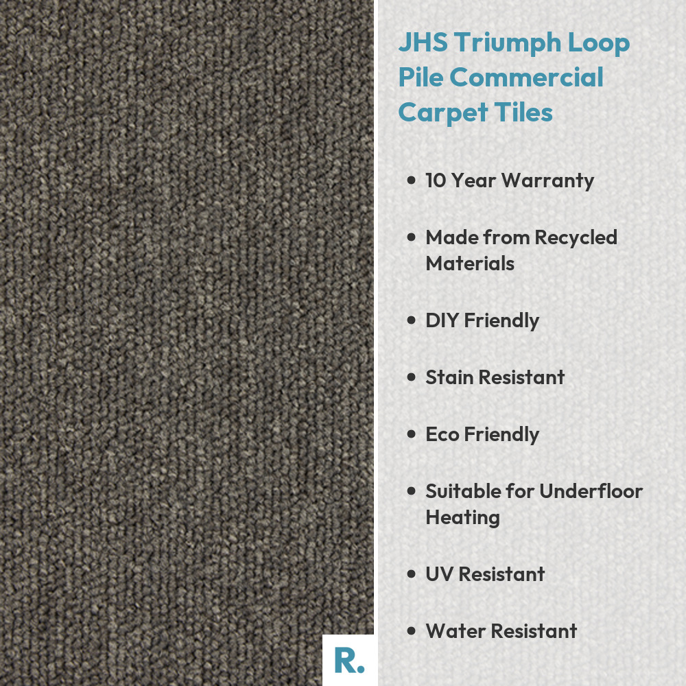 JHS Triumph Loop Pile Commercial Carpet Tiles | £96.00 per box