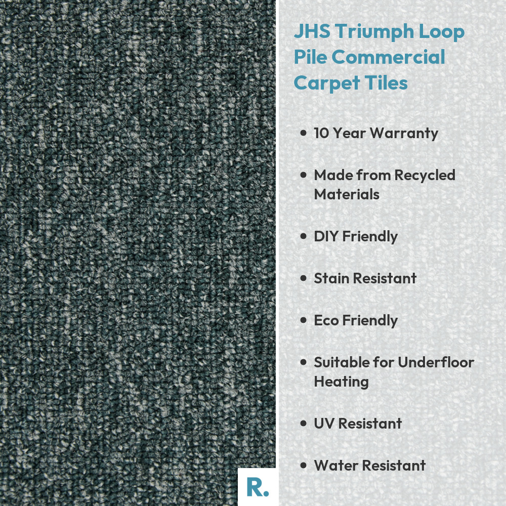JHS Triumph Loop Pile Commercial Carpet Tiles | £96.00 per box