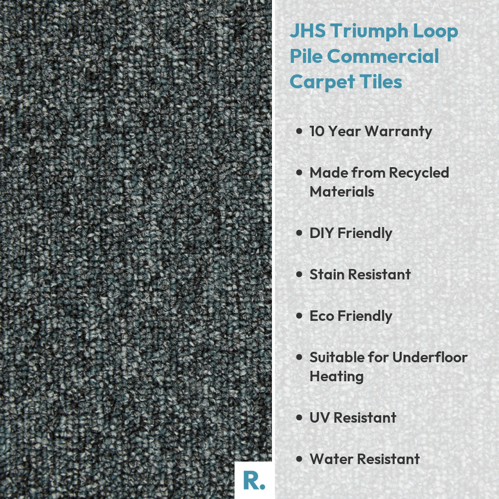 JHS Triumph Loop Pile Commercial Carpet Tiles | £96.00 per box