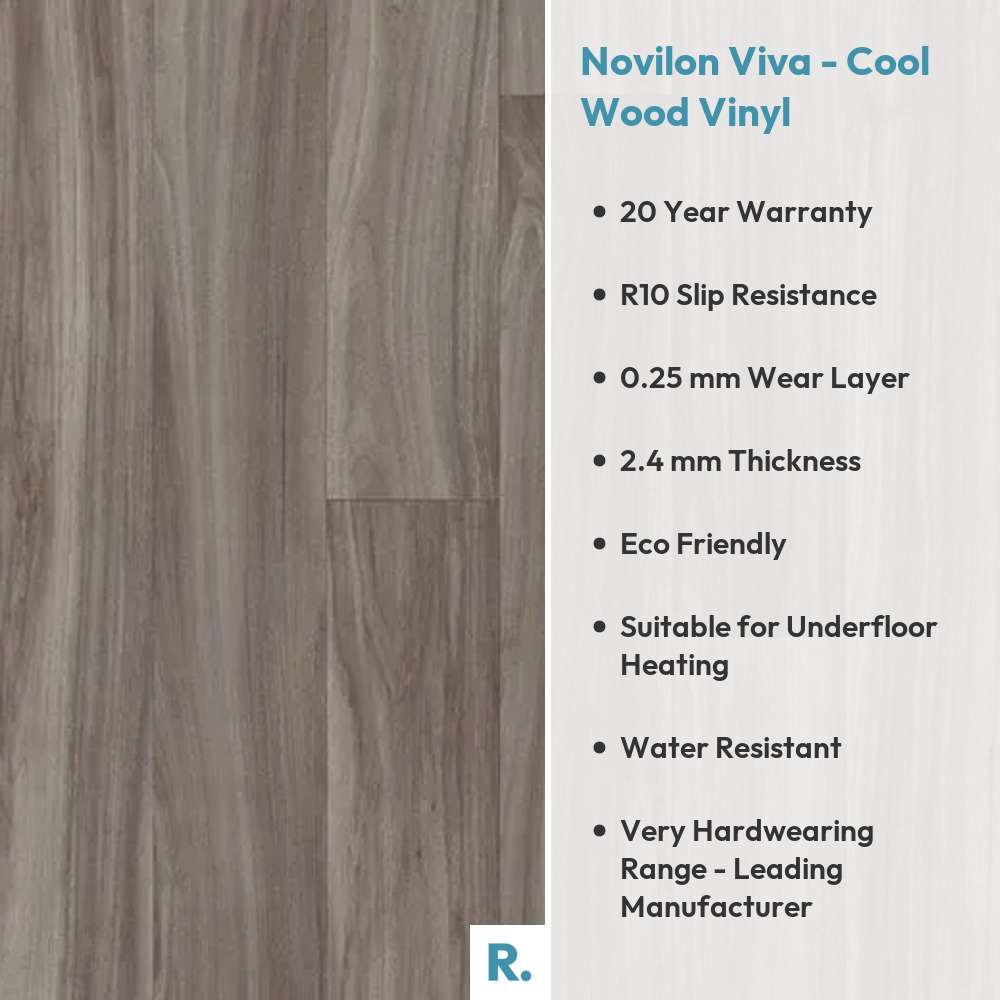 Novilon Viva - Cool Wood Vinyl | From £21.95 / sq. metre