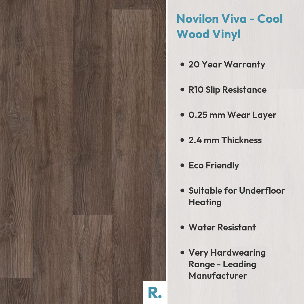 Novilon Viva - Cool Wood Vinyl | From £21.95 / sq. metre