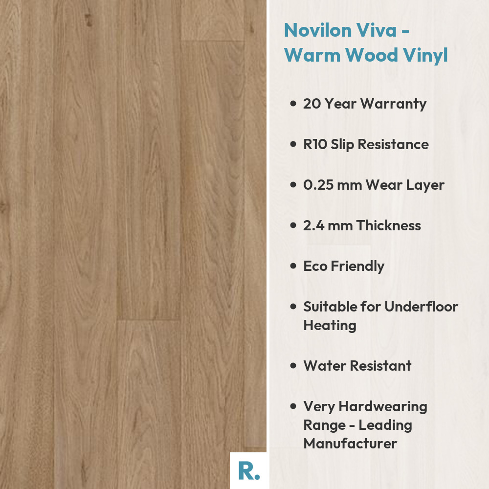 Novilon Viva - Warm Wood Vinyl | From £21.95 / sq. metre