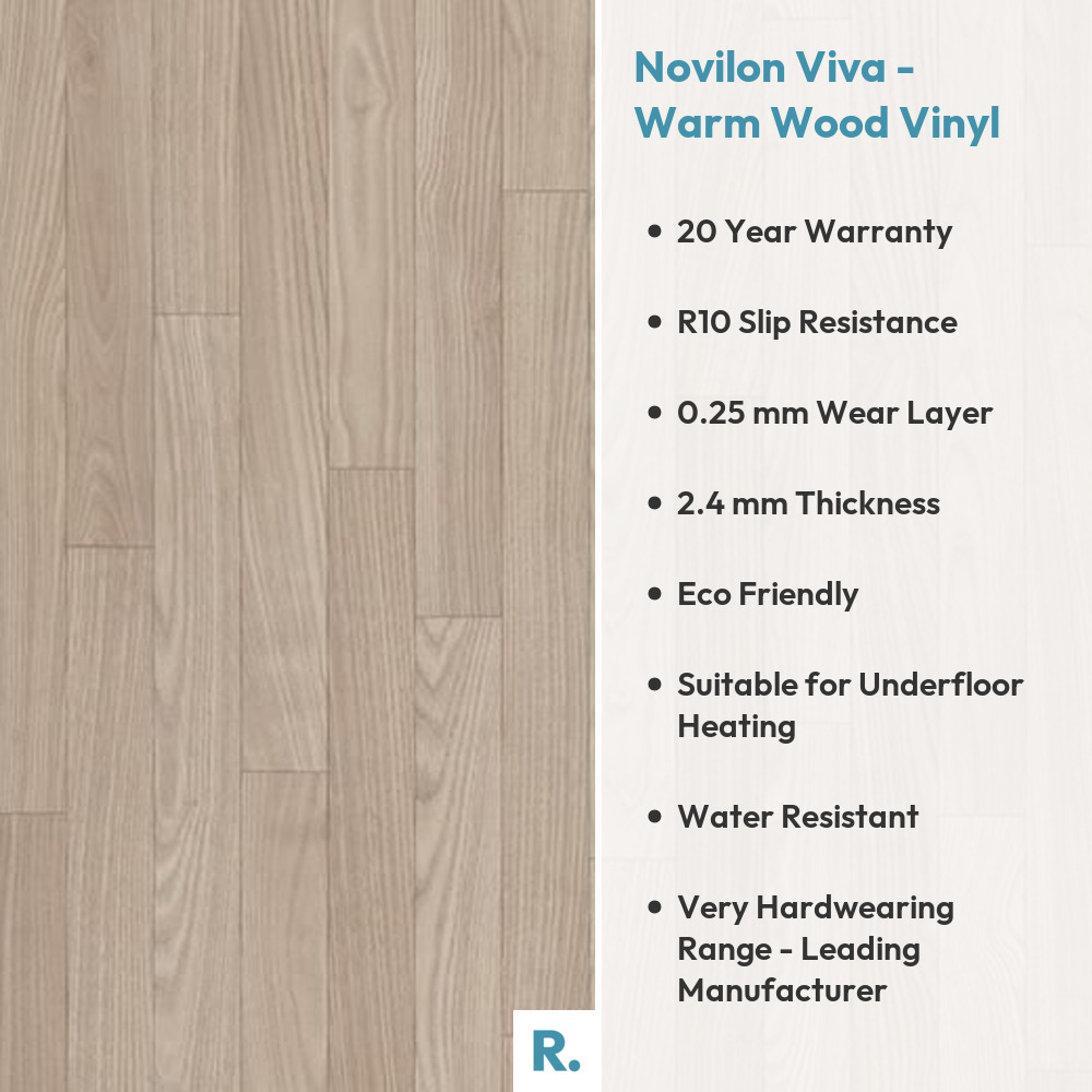 Novilon Viva - Warm Wood Vinyl | From £21.95 / sq. metre