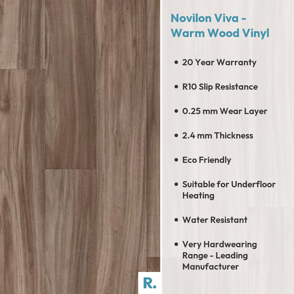 Novilon Viva - Warm Wood Vinyl | From £21.95 / sq. metre