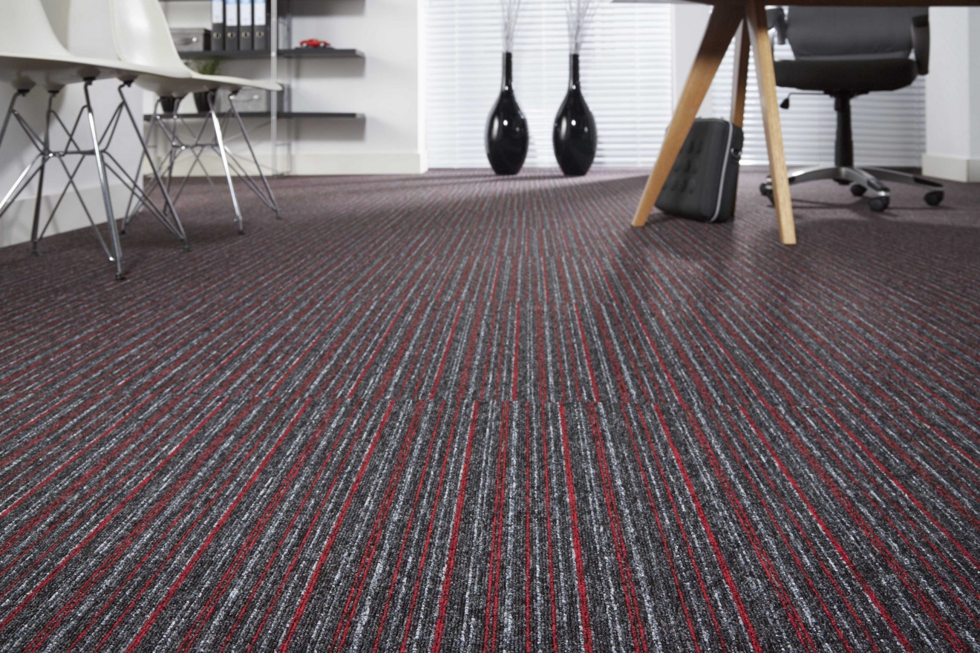 JHS Sprint Plain & Stripe Commercial Carpet Tiles | £89.00 per box