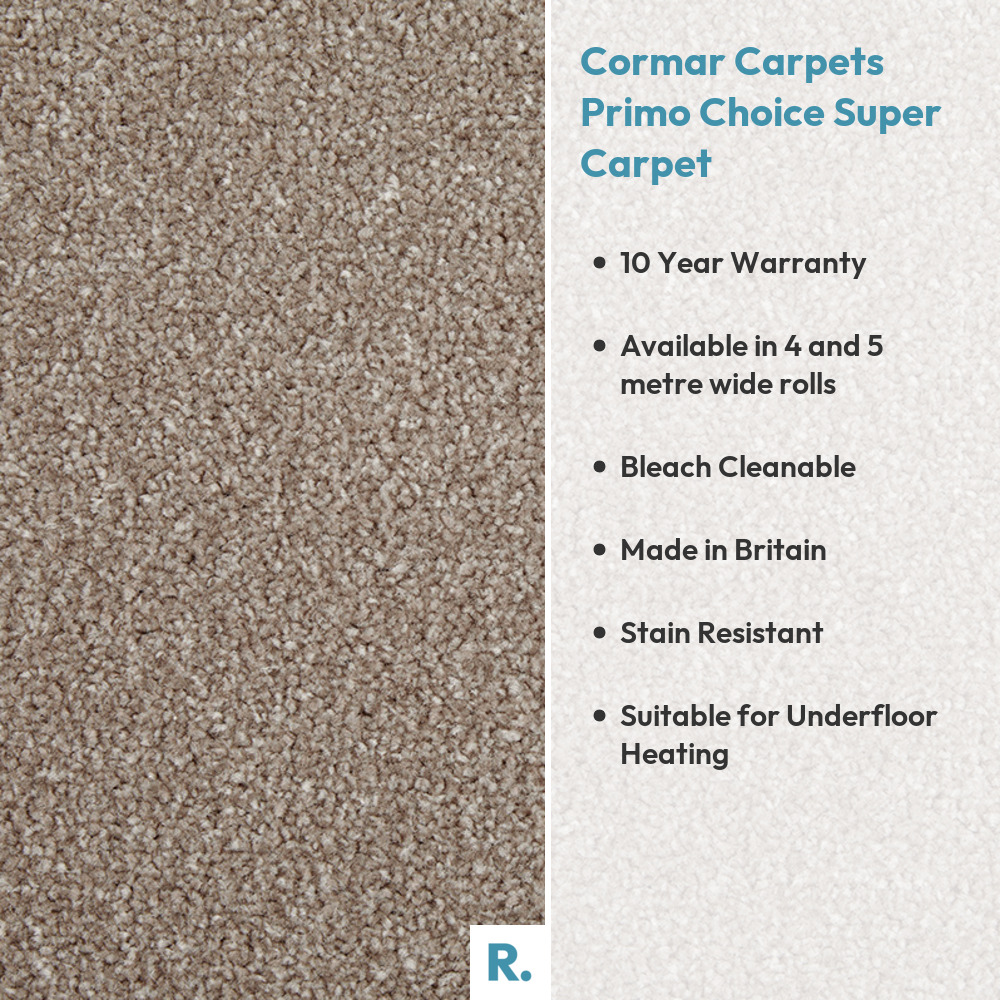 Cormar Carpets Primo Choice Super Bleach Cleanable Carpet | From £15.95 ...