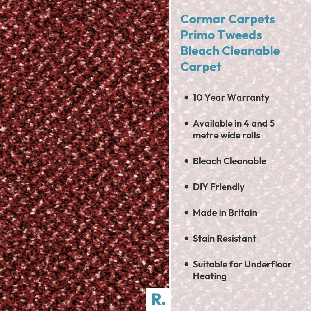 Cormar Carpets Primo Tweeds Bleach Cleanable Carpet | From £15.95 / sq ...