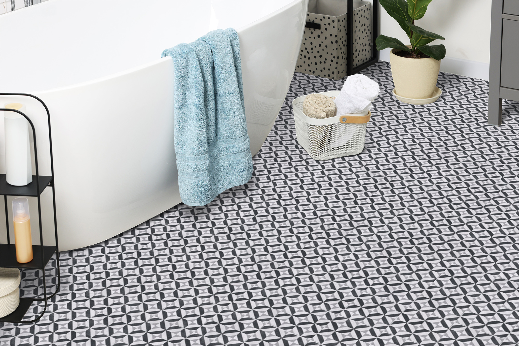 Lifestyle Floors San Diego Geometric Vinyl | From £12.95 / sq. metre