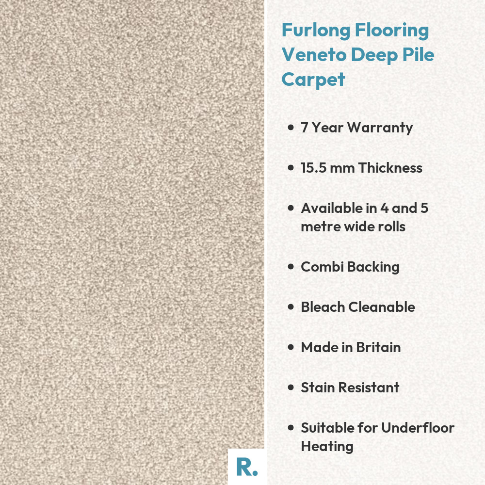 Furlong Flooring Veneto Deep Pile Carpet | £15.95 / sq. metre