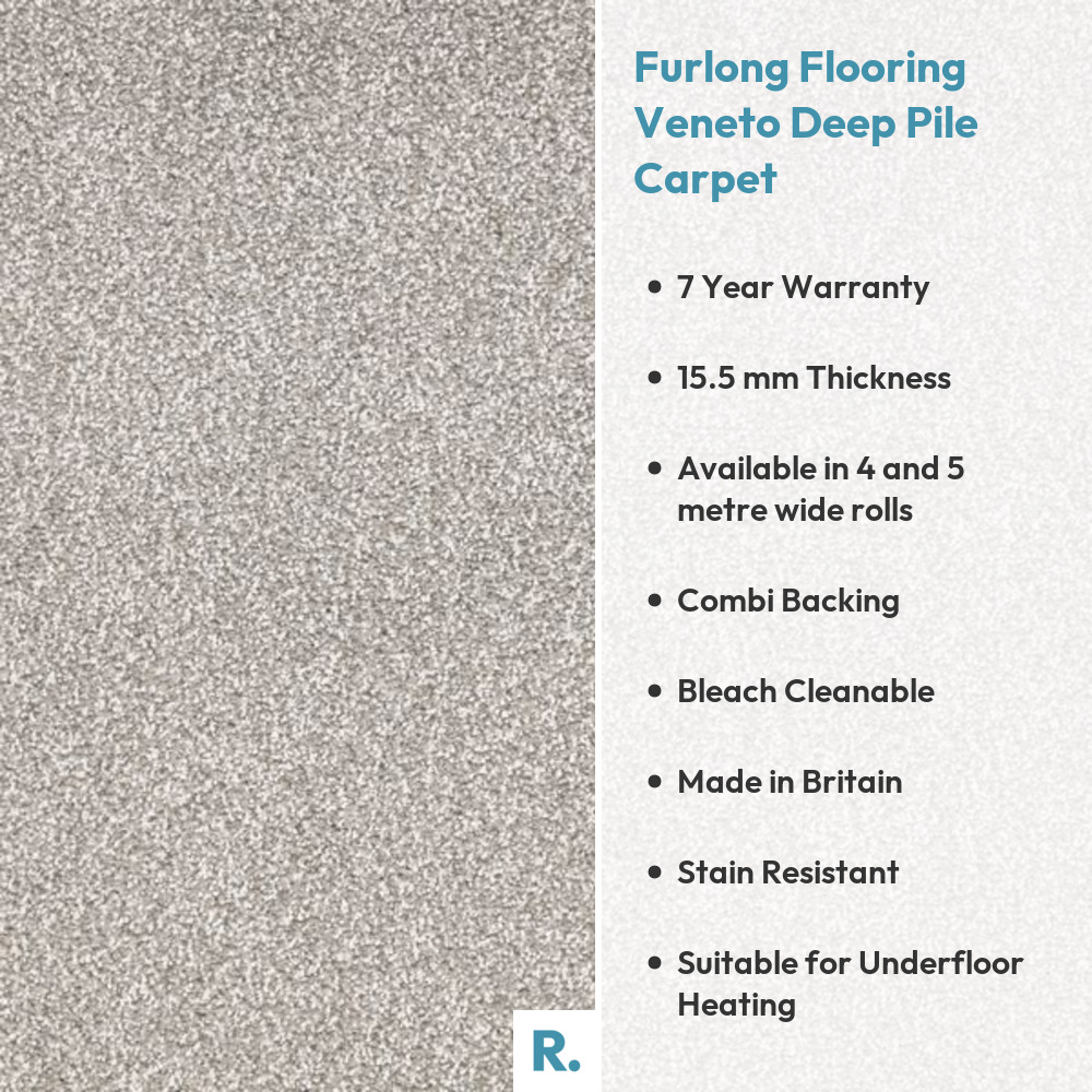 Furlong Flooring Veneto Deep Pile Carpet | £15.95 / sq. metre