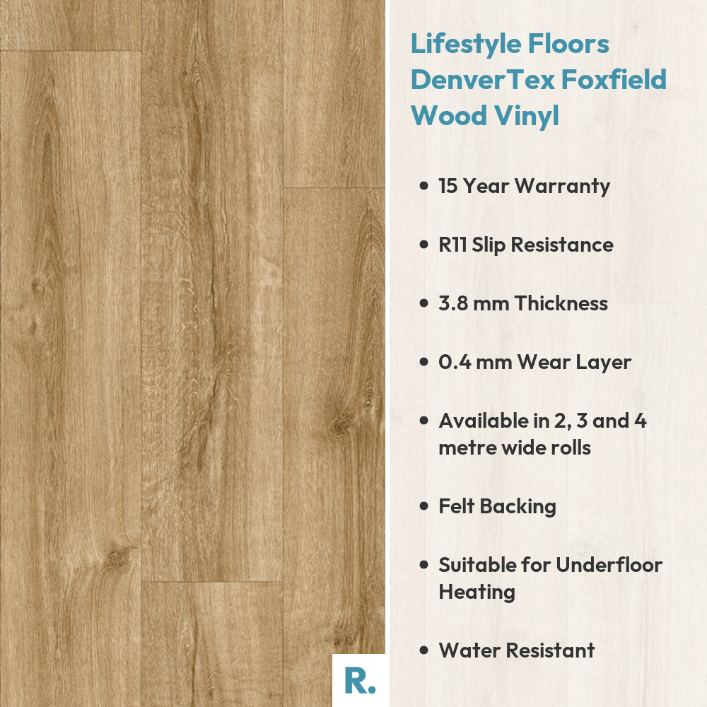 DenverTex Foxfield Wood Vinyl by Lifestyle Floors | SPECIAL OFFER