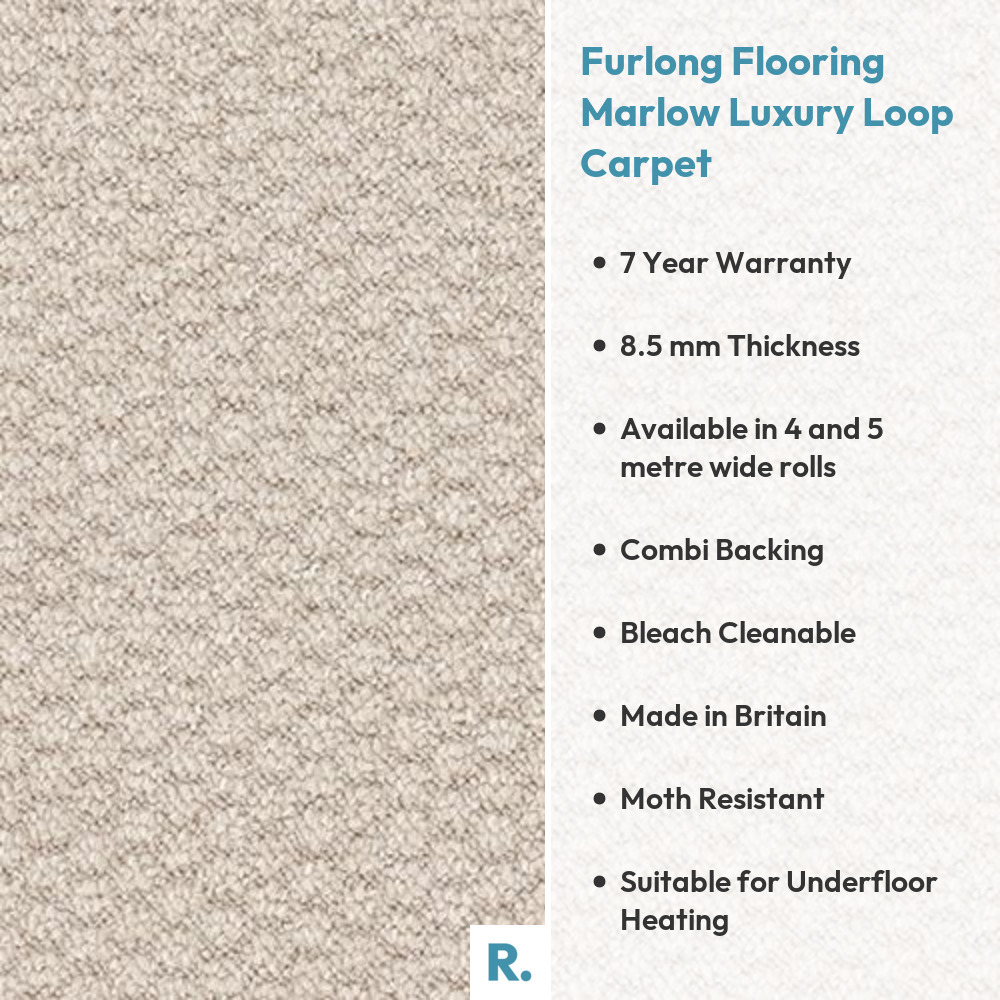 Furlong Flooring Marlow Luxury Loop Carpet | £11.95 / sq. metre