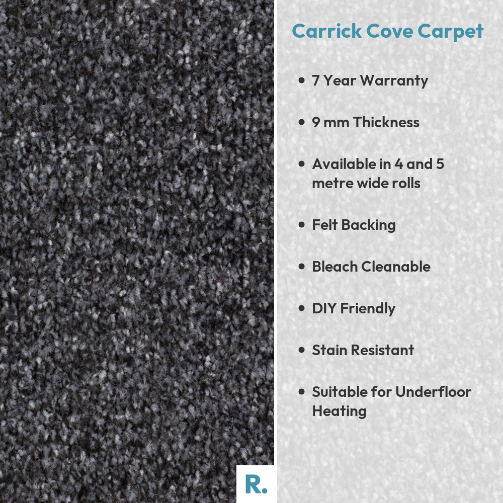 Carrick Cove Bleach Cleanable Carpet | From £9.95 / sq. metre