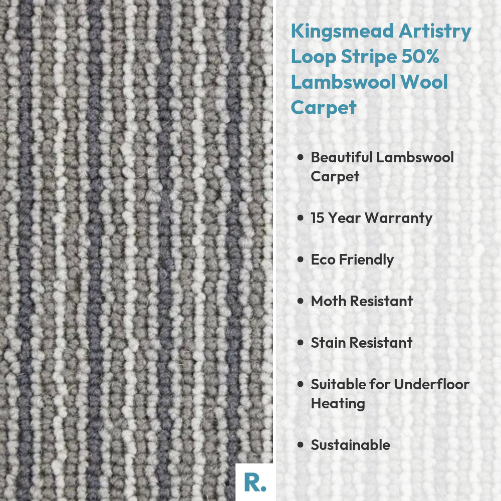 Kingsmead Artistry Loop Stripe Carpet | SPECIAL OFFER