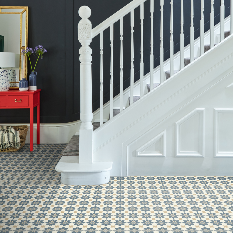 Lifestyle Floors Baroque Rubens Victorian Tile Vinyl | From £10.95 / sq ...