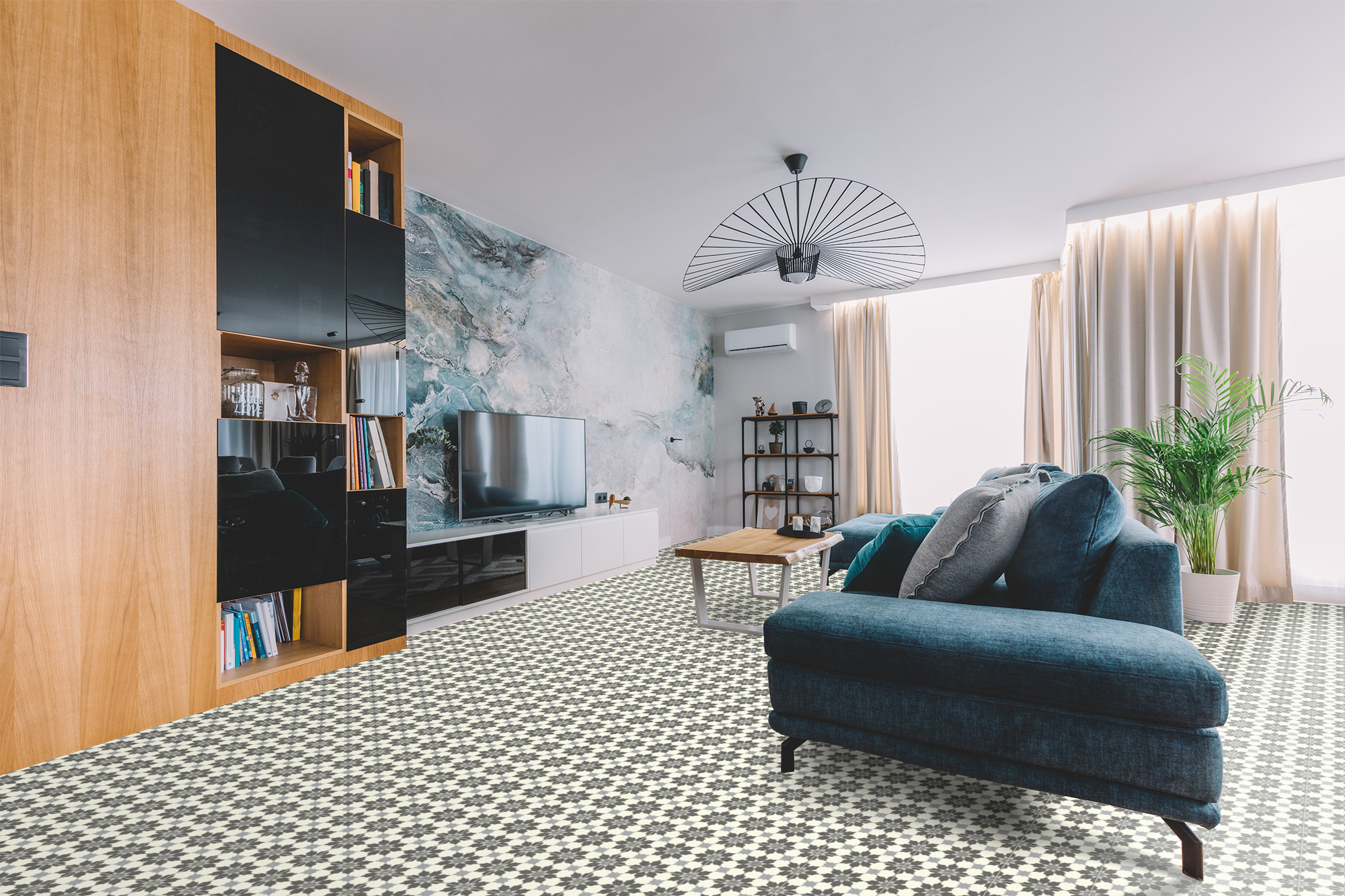 Lifestyle Floors Baroque Rubens Victorian Tile Vinyl | From £9.95 / sq ...