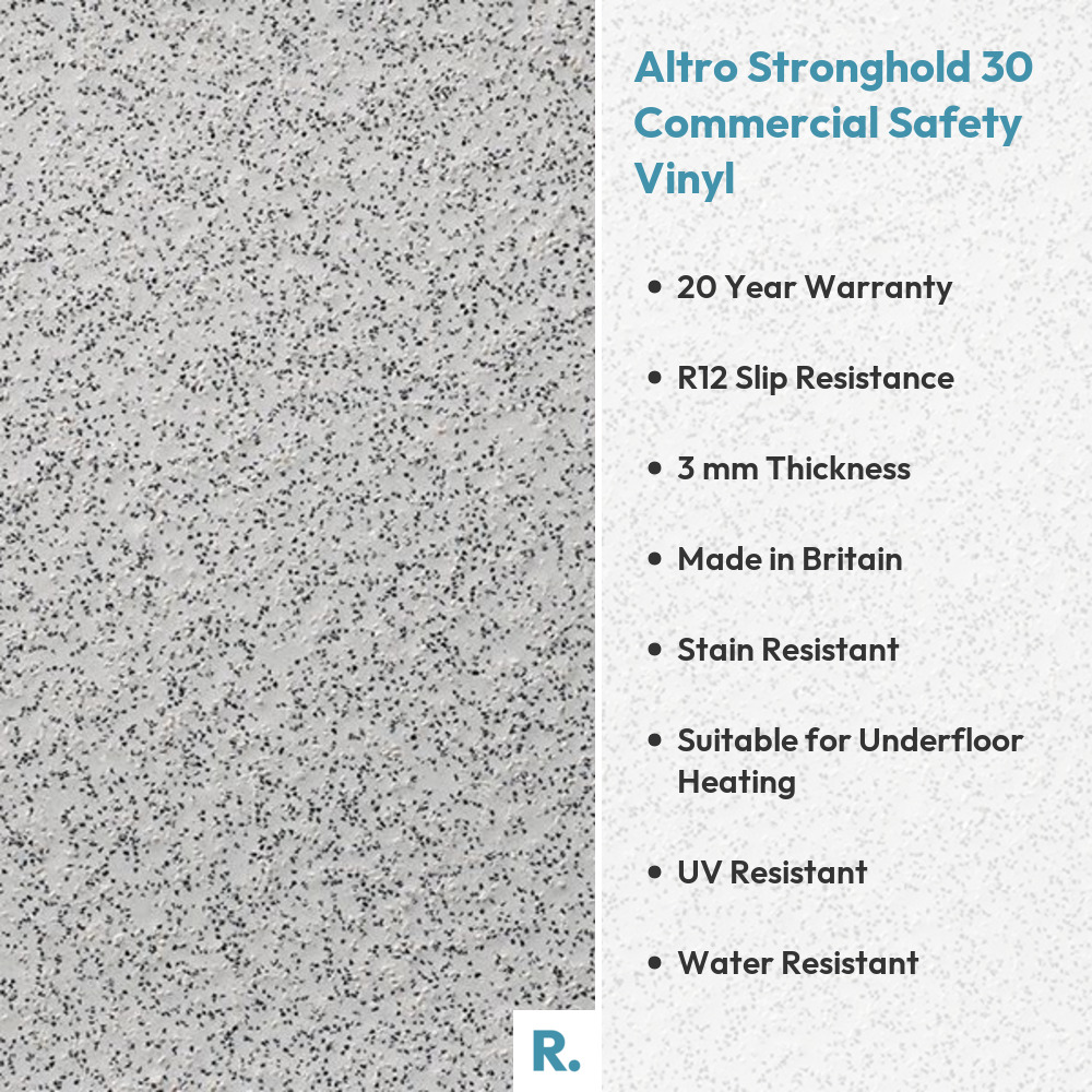 Altro Stronghold 30 Commercial Safety Vinyl | £75.95 / sq. metre