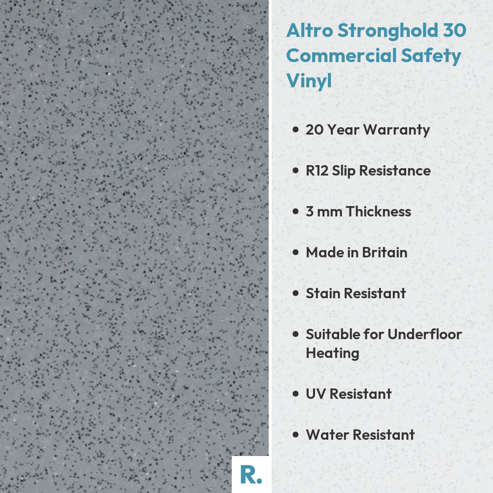 Altro Stronghold 30 Commercial Safety Vinyl | £75.95 / sq. metre