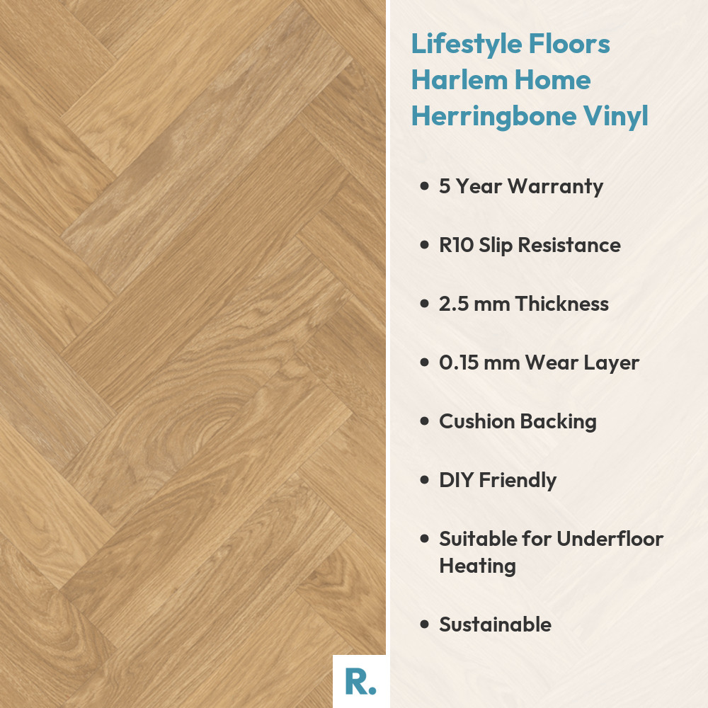 Lifestyle Harlem Home Herringbone Vinyl | SPECIAL OFFER