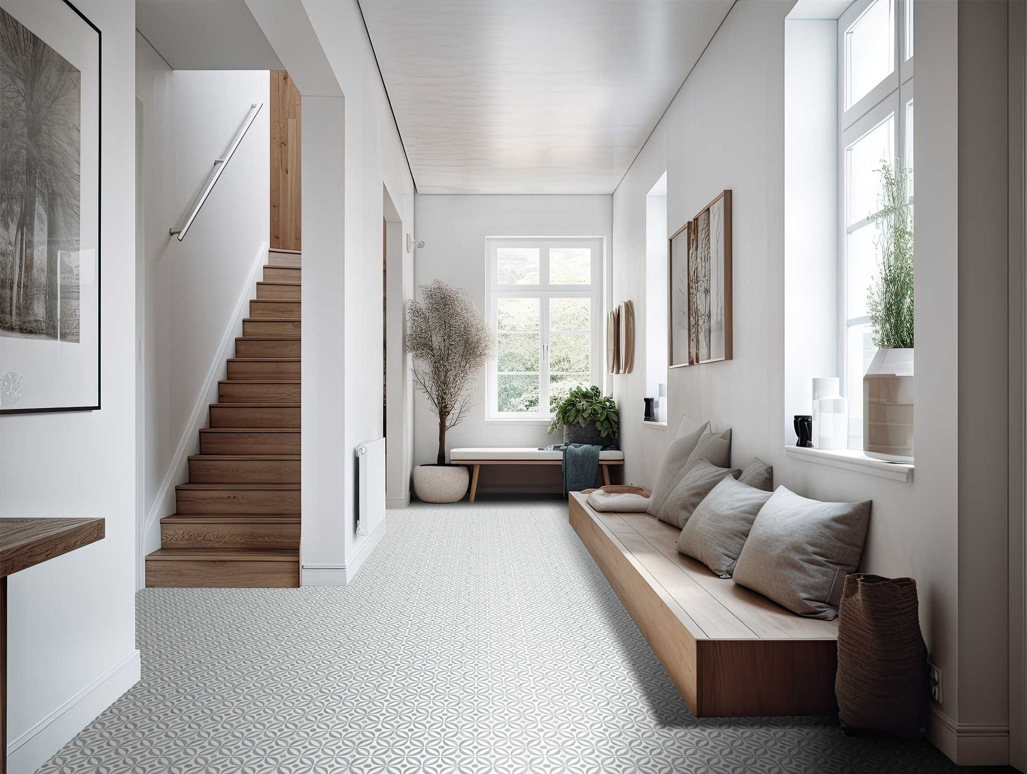 Leoline Aspire Emilia Tile Vinyl | From £11.95 / sq. metre