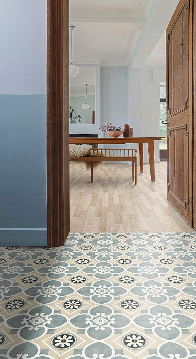 Leoline Aspire Achilles Moroccan Tile Vinyl | From £11.95 / sq. metre
