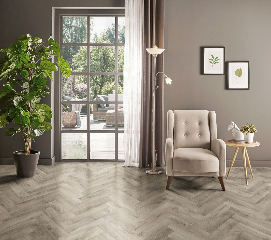 Lewis Abbott Chester Square Parquet LVT - 0.30mm Wear Layer | From £105 ...