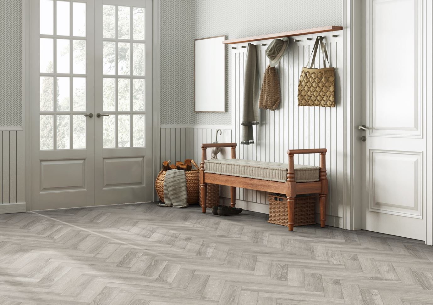 Lewis Abbott Chester Square Parquet LVT - 0.30mm Wear Layer | From £105 ...
