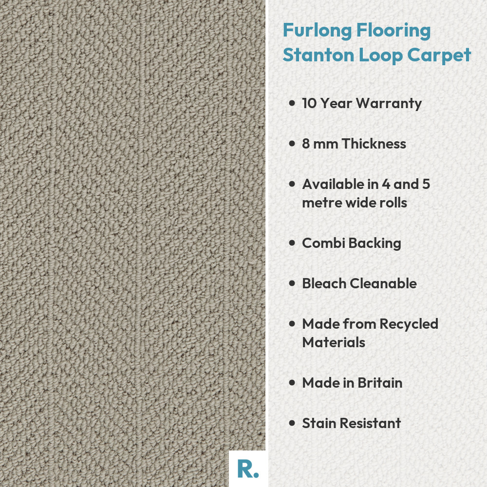 Furlong Flooring Stanton Loop Carpet | From £13.95 / sq. metre