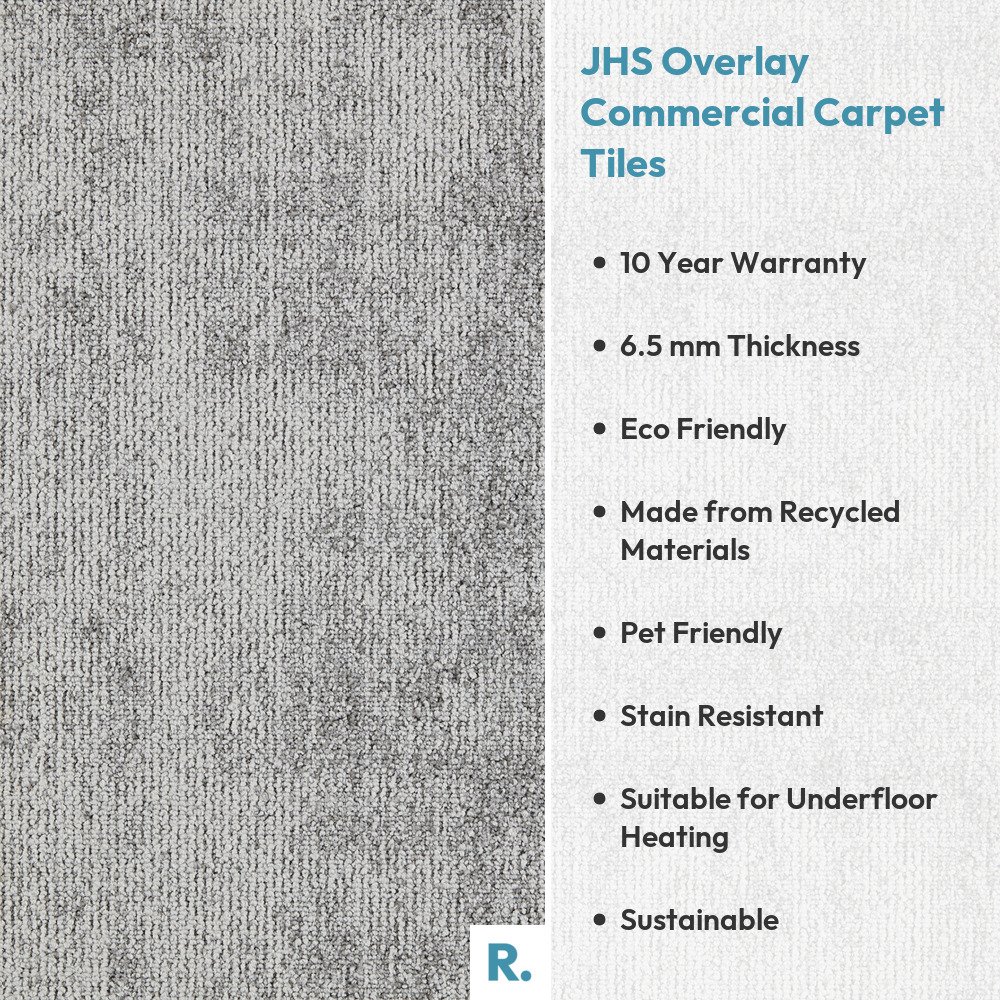 JHS Overlay Commercial Carpet Tiles | £139.95 per box